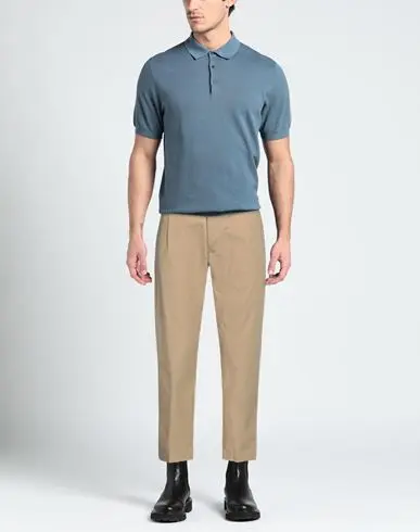 MESSAGERIE Pants Size Cotton, Elastane - Beige