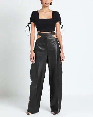 OW Woven Crop Top