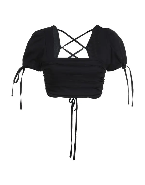 OW Woven Crop Top