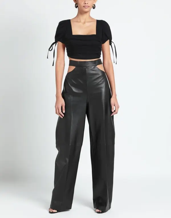 OW Woven Crop Top