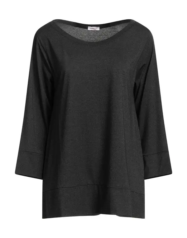 Rossopuro Jersey T-shirt With 3/4 Sleeves - Grey
