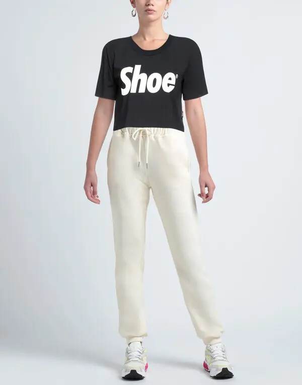 SHOE Crop T-shirt - Black