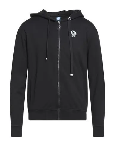 NORTH SAILS Hooded Piqué Sweatshirt - Black