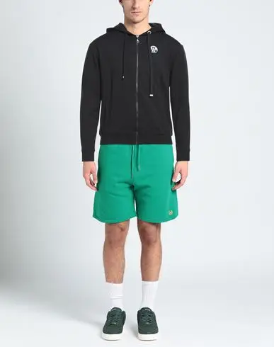 NORTH SAILS Hooded Piqué Sweatshirt - Black