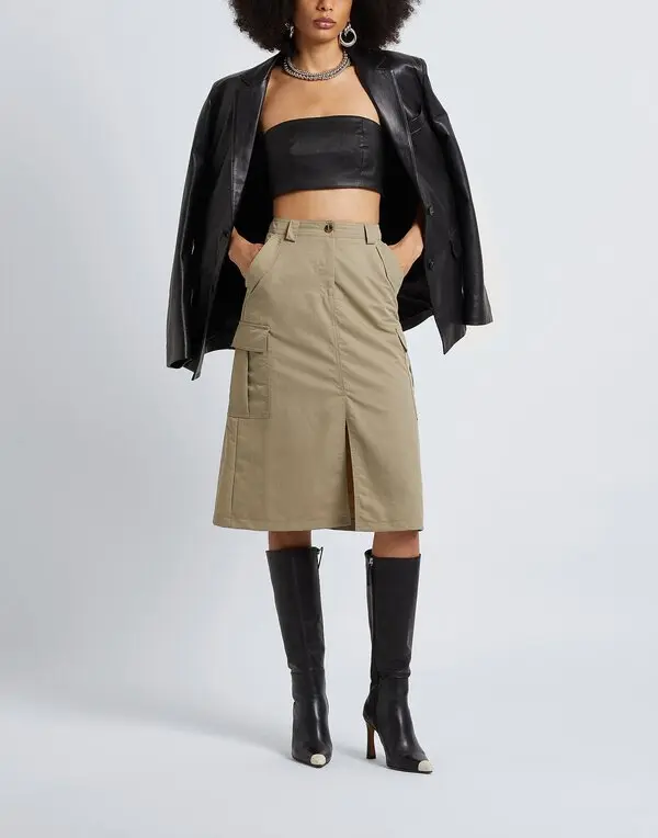 8 BY YOOX Midi Cargo Skirt