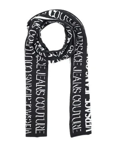 Versace Scarf Acrylic, Wool - Black
