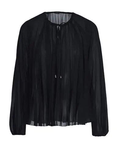 8 BY YOOX Pleated Chiffon Top