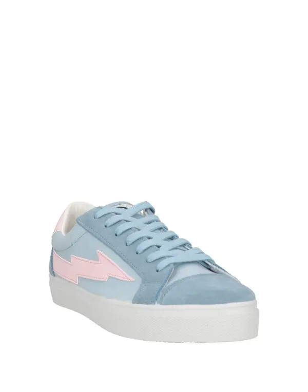 SANYAKO Leather And Textile Sneakers