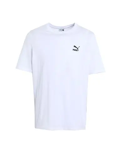 PUMA Classics Small Logo Tee T-shirt Size Cotton - White