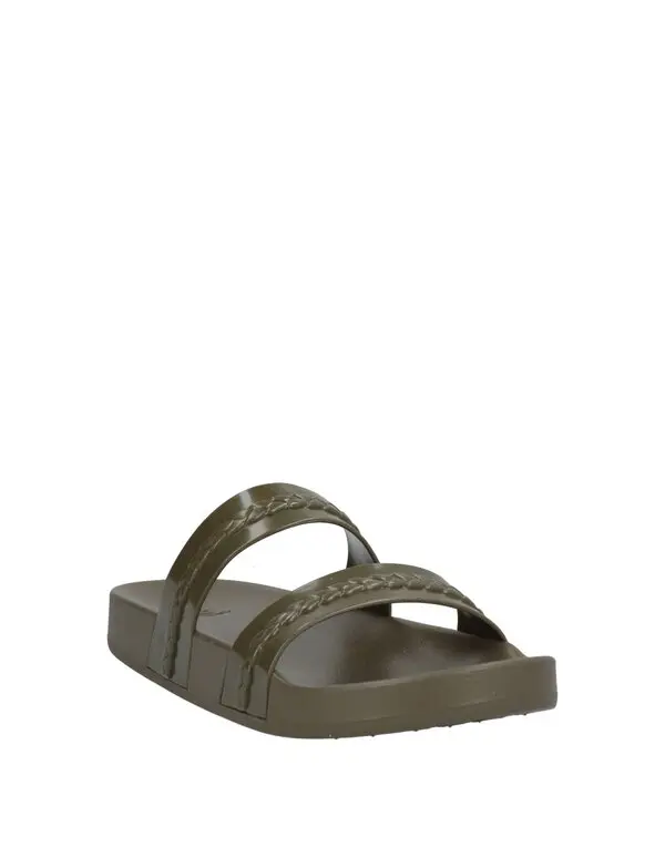 HVN X ANCIENT GREEK SANDALS Rubber Slides - Green