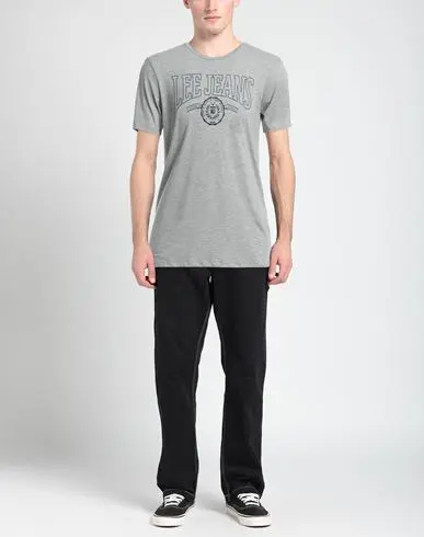 LEEM T-shirt Size Cotton, Elastane - Grey