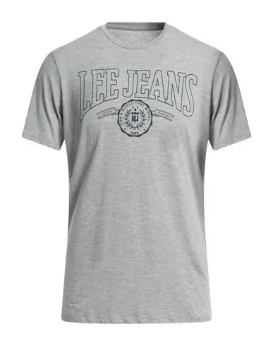 LEEM T-shirt Size Cotton, Elastane - Light Grey