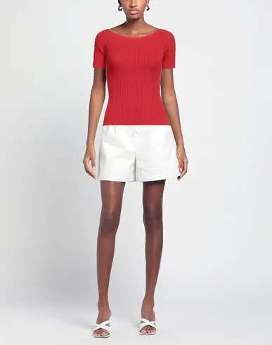 SOLOTRE Knitted Short Sleeve Top