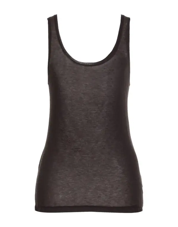 SOLOTRE Tank Top - Brown