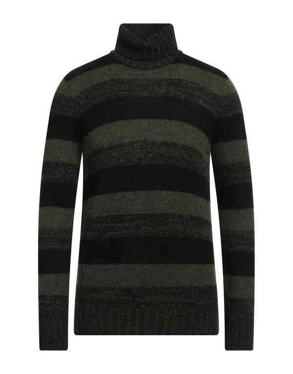 DARWIN Striped Turtleneck