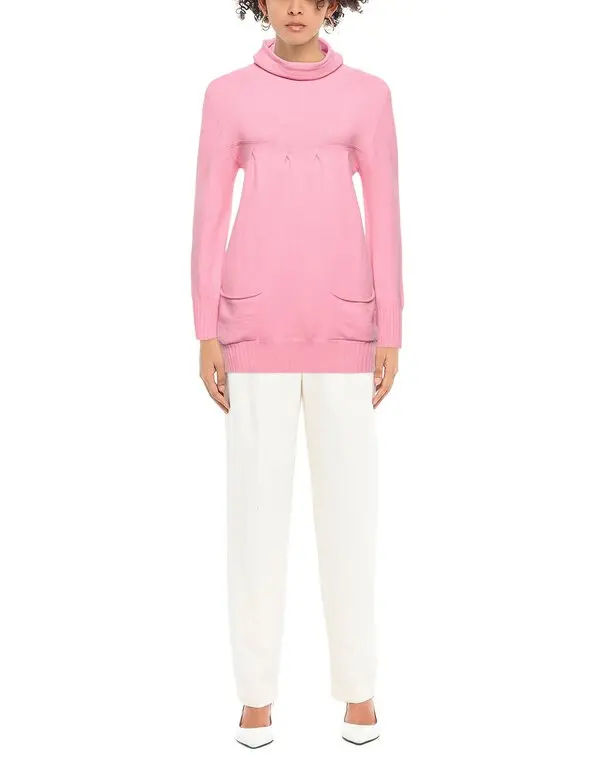 PIANURASTUDIO Turtleneck Top - Pink