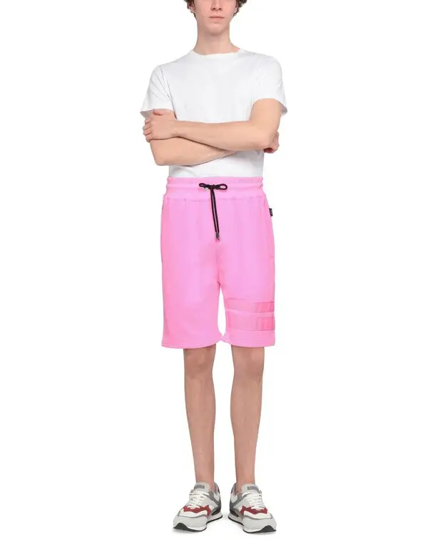 Gcds Fleece Shorts - Pink