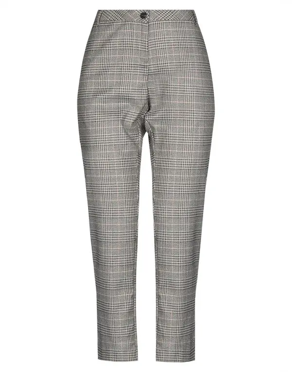 NO SECRETS Tapered Glen Plaid Pants