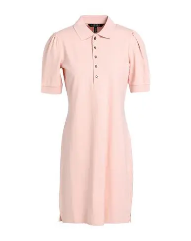 Ralph Lauren Collared Mini Shift Dress - Pink