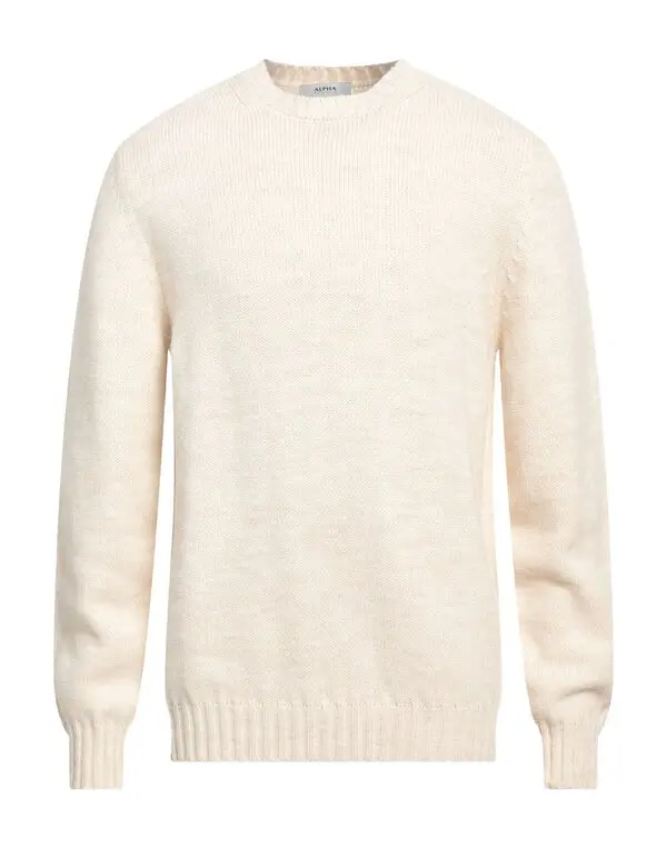 Alpha Studio Knitted Sweater - White