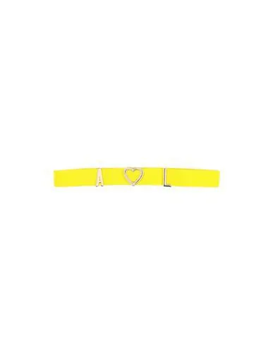 Atos Lombardini Belt With Appliqués - Yellow