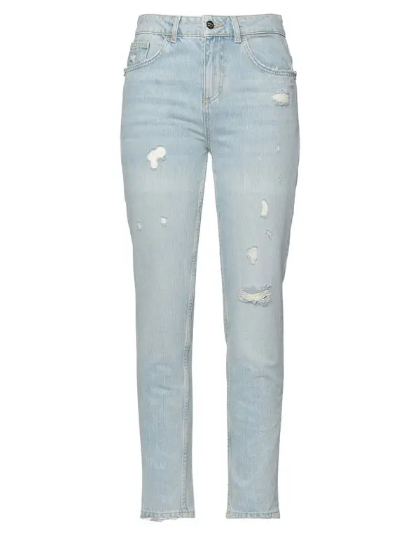 REBEL QUEEN BY LIU •JO Distressed Skinny Jeans