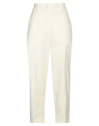 SOLOTRE Cotton Chinos - White