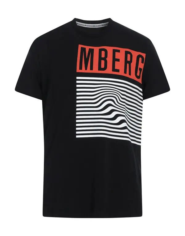 BIKKEMBERGS T-shirt Size Cotton, Elastane