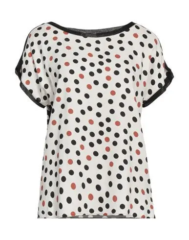 DIANA GALLESI Polka-dot Crepe Top