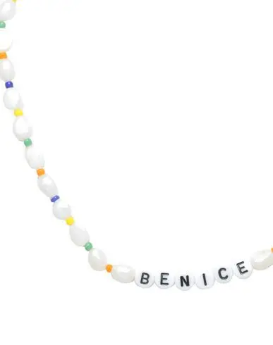SPORTY & RICH Necklace - Off White