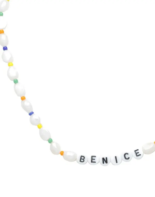 SPORTY & RICH Necklace - Off White