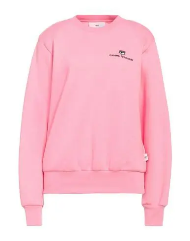 CHIARA FERRAGNI Sweatshirt Fuchsia Size Polyester, Cotton, Elastane