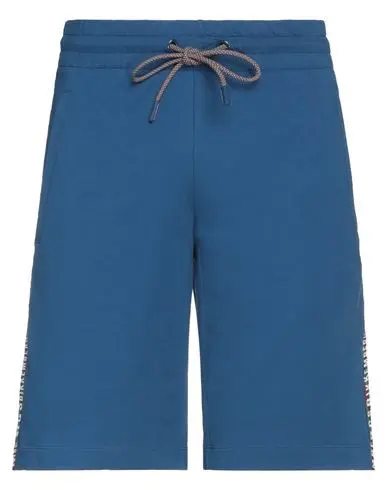 BIKKEMBERGS Jersey Bermuda Shorts - Blue