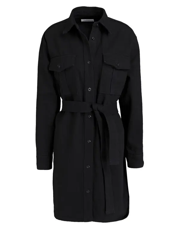 Rag & Bone Mini Shirt Dress - Black
