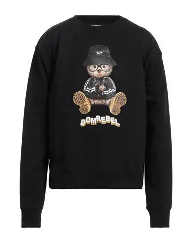 DOMREBEL Cotton Sweatshirt - Black