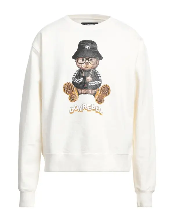 DOMREBEL Cotton Sweatshirt - White