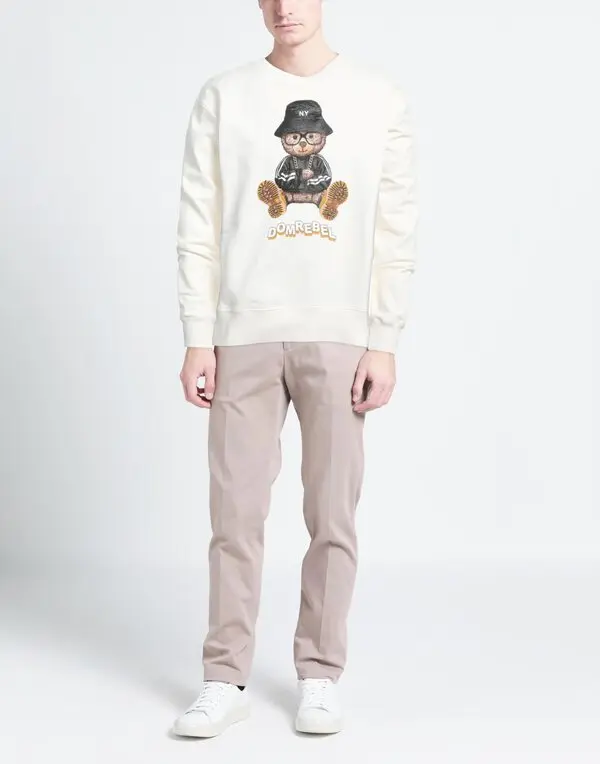 DOMREBEL Cotton Sweatshirt - White