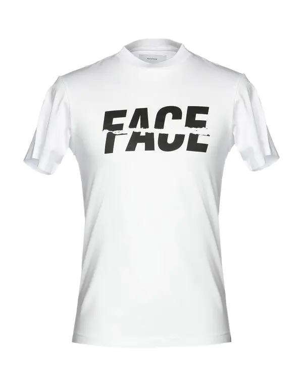 Facetasm T-shirt Size Cotton - White