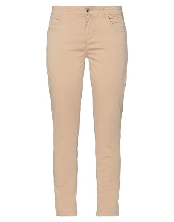 LIU •JO Tapered Pants - Beige