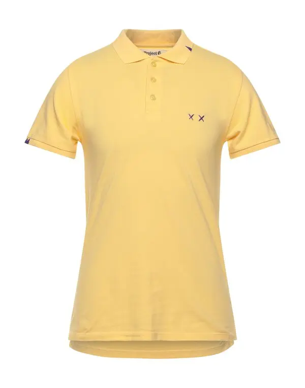 PROJECT E Polo Shirt Size Cotton - Yellow