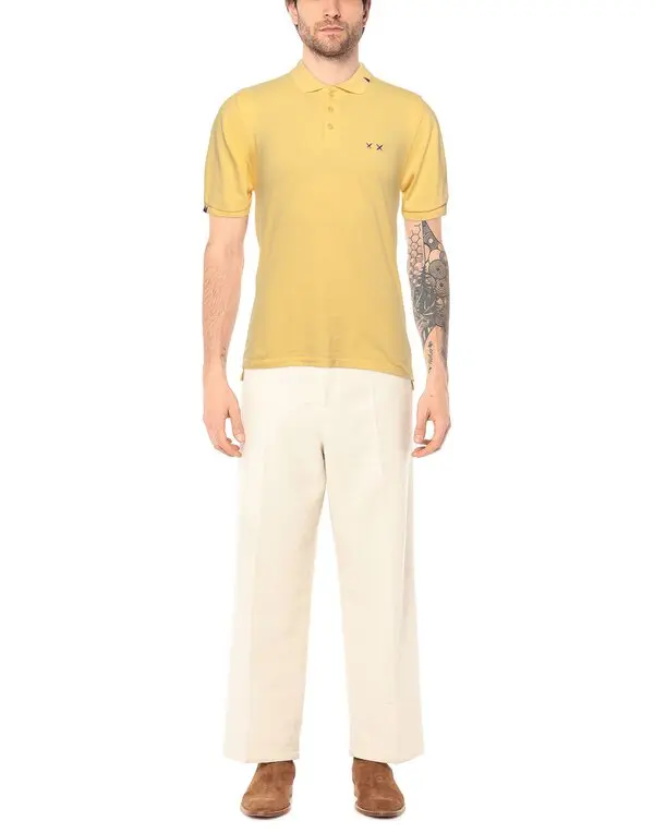 PROJECT E Polo Shirt Size Cotton - Yellow
