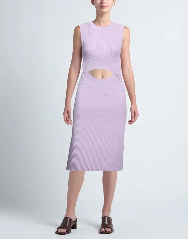 VICOLO Midi Knitted Bodycon Dress