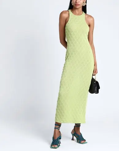 Topshop Maxi Dress Light Polyester, Elastane In Green - 56% Off |  Editorialist