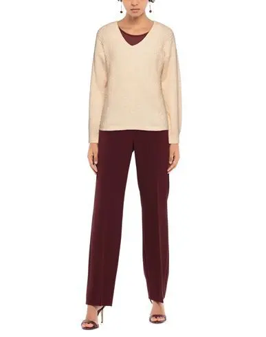BELLWOOD V-neck Sweater In Mohair Wool And Polyamide - Beige