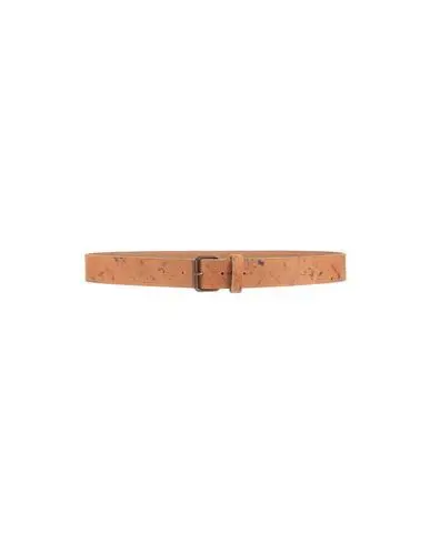 BLOUSON Soft Leather Belt - Brown