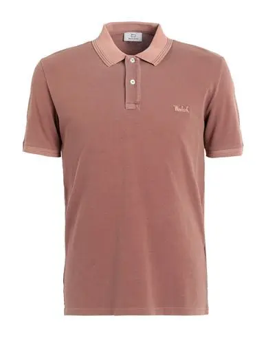 Woolrich Polo Shirt Size Cotton, Elastane - Beige