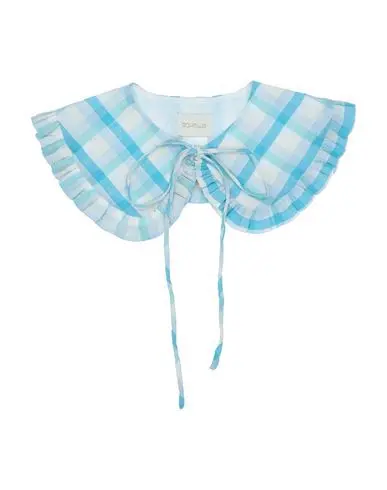 BOHELLE Scarf Cotton, Viscose, Polyamide, Elastane - Azure