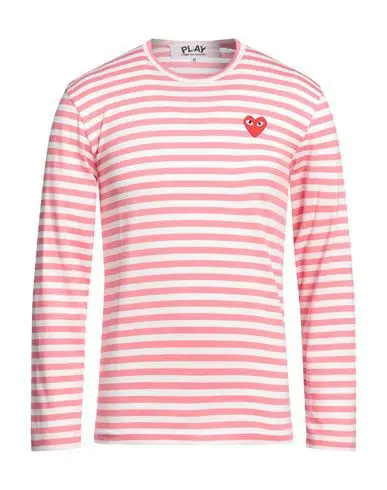 Play Comme Des Garcon T-shirt Size Cotton - Pink