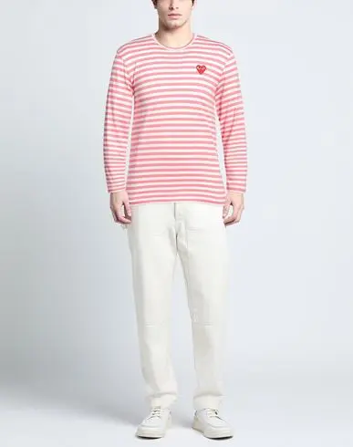 Play Comme Des Garcon T-shirt Size Cotton - Pink