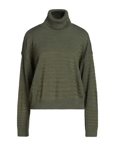 Only Turtleneck Knit Top - Green